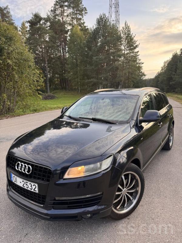 Zils Audi Q7 2006 Rīga, ar dzinēja tilpumu 3.00 L un nobraukumu 429 tūkst. km par 3990 €, foto 3 vietnē AUTOMOTO.COM.LV