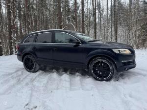 Blue Audi Q7 2007 in Moletai, with an engine capacity of 4.13 L and mileage of 325 thousand km for 4650 €, photo 5 on AUTOMOTO.COM.LV