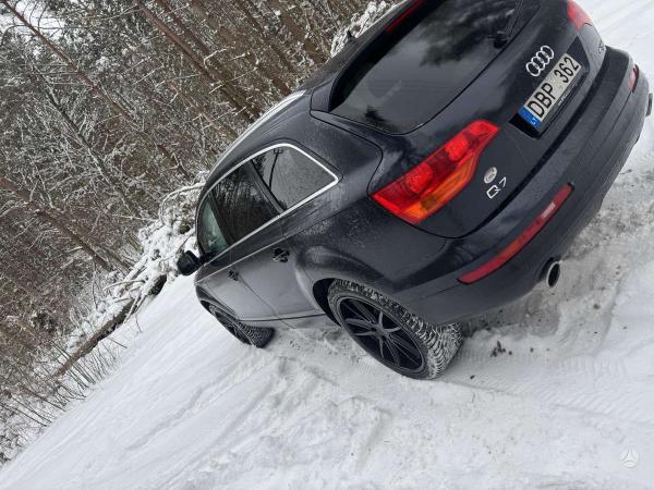 Blue Audi Q7 2007 in Moletai, with an engine capacity of 4.13 L and mileage of 325 thousand km for 4650 €, photo 10 on AUTOMOTO.COM.LV