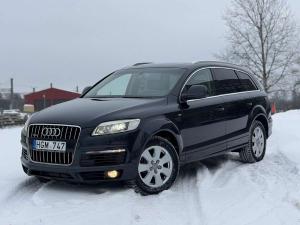 Zils Audi Q7 2007 Viļņa, ar dzinēja tilpumu 4.13 L un nobraukumu 338 tūkst. km par 4950 €, foto  vietnē AUTOMOTO.COM.LV