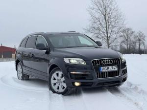 Zils Audi Q7 2007 Viļņa, ar dzinēja tilpumu 4.13 L un nobraukumu 338 tūkst. km par 4950 €, foto 3 vietnē AUTOMOTO.COM.LV
