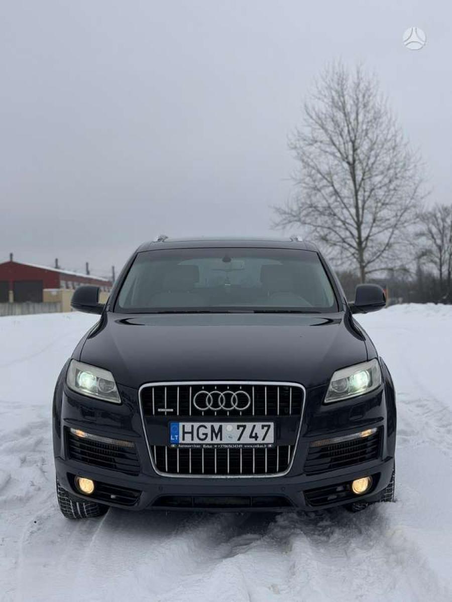 Zils Audi Q7 2007 Viļņa, ar dzinēja tilpumu 4.13 L un nobraukumu 338 tūkst. km par 4950 €, foto 5 vietnē AUTOMOTO.COM.LV