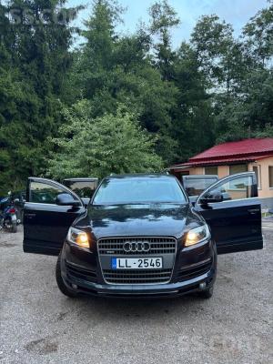Blue Audi Q7 2007 in Daugavpils, with an engine capacity of 3.00 L and mileage of 310 thousand km for 6500 €, photo 7 on AUTOMOTO.COM.LV