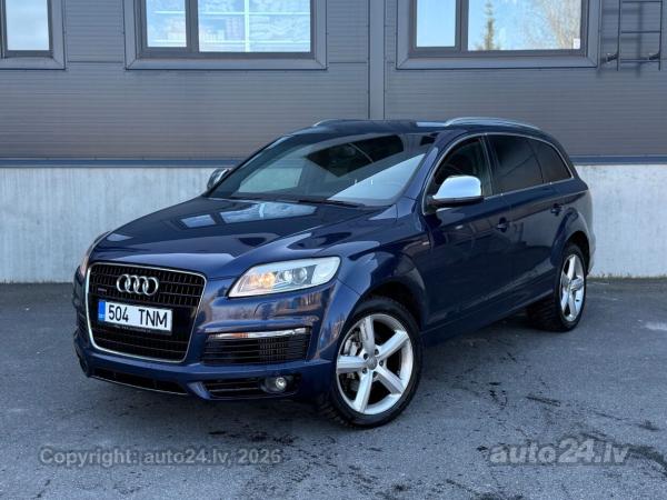 Zils Audi Q7 2008 Tartu, ar dzinēja tilpumu 3.00 L un nobraukumu 380 tūkst. km par 4800 €, foto 1 vietnē AUTOMOTO.COM.LV
