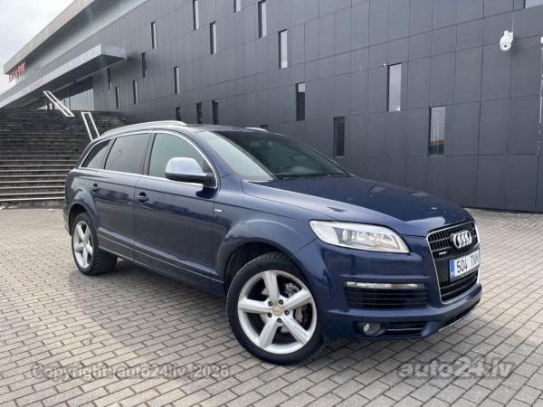 Zils Audi Q7 2008 Tartu, ar dzinēja tilpumu 3.00 L un nobraukumu 380 tūkst. km par 5999 €, foto 1 vietnē AUTOMOTO.COM.LV