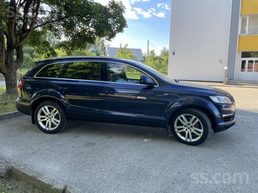 Zils Audi Q7 2008 Rēzekne, ar dzinēja tilpumu 3.00 L un nobraukumu 361 tūkst. km par 6450 €, foto 4 vietnē AUTOMOTO.COM.LV