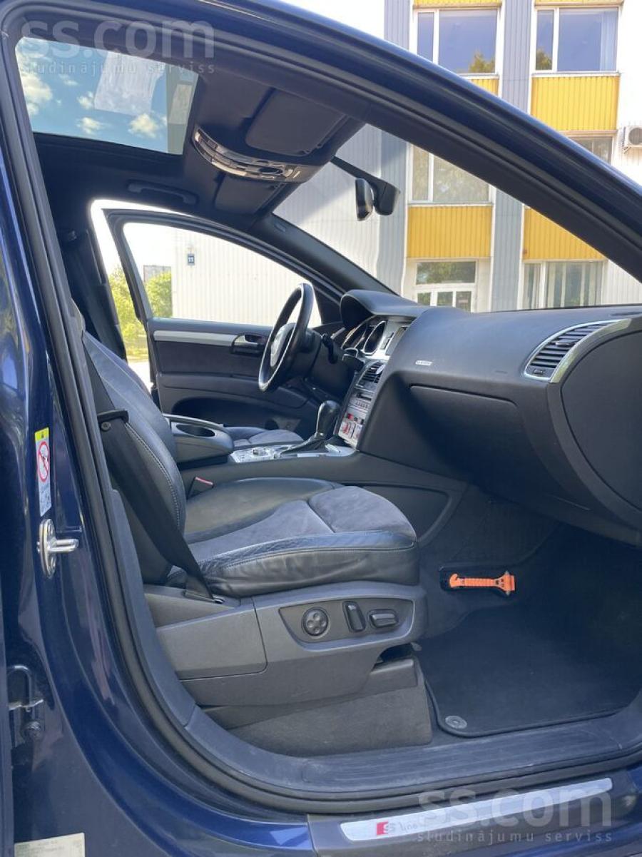 Zils Audi Q7 2008 Rēzekne, ar dzinēja tilpumu 3.00 L un nobraukumu 361 tūkst. km par 6450 €, foto 14 vietnē AUTOMOTO.COM.LV