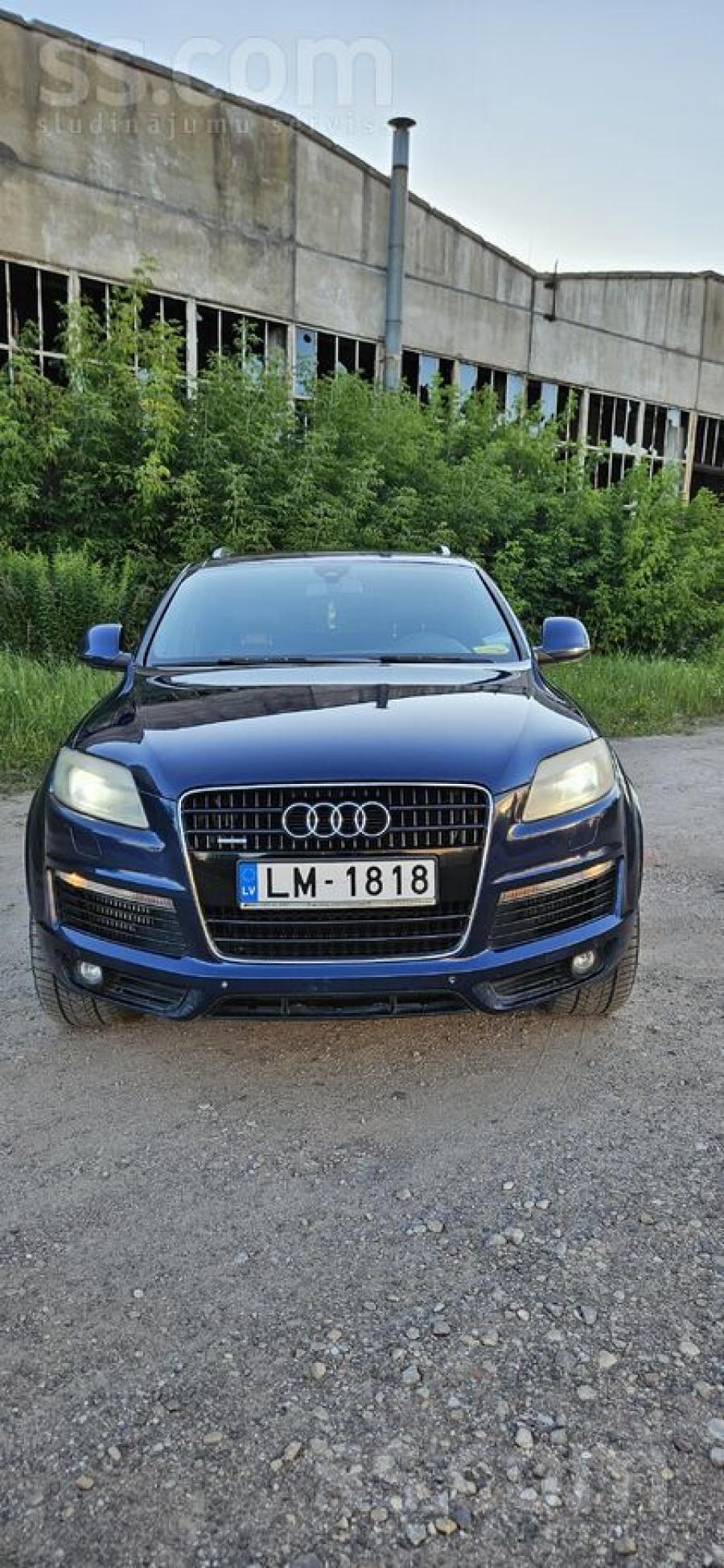 Zils Audi Q7 2008 Daugavpils, ar dzinēja tilpumu 3.00 L un nobraukumu 364 tūkst. km par 5500 €, foto 2 vietnē AUTOMOTO.COM.LV
