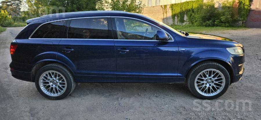 Zils Audi Q7 2008 Daugavpils, ar dzinēja tilpumu 3.00 L un nobraukumu 364 tūkst. km par 5500 €, foto 7 vietnē AUTOMOTO.COM.LV