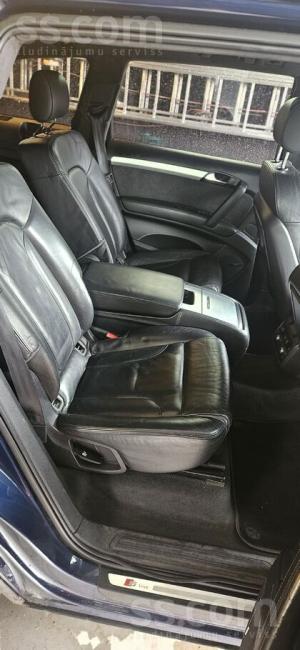 Blue Audi Q7 2008 in Daugavpils, with an engine capacity of 3.00 L and mileage of 364 thousand km for 5500 €, photo 9 on AUTOMOTO.COM.LV