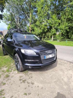 Blue Audi Q7 2008 in Panevezys, with an engine capacity of 3.00 L and mileage of 311 thousand km for 6300 €, photo 3 on AUTOMOTO.COM.LV