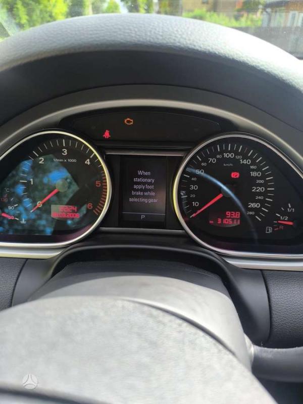 Zils Audi Q7 2008 Panevēža, ar dzinēja tilpumu 3.00 L un nobraukumu 311 tūkst. km par 6300 €, foto 8 vietnē AUTOMOTO.COM.LV
