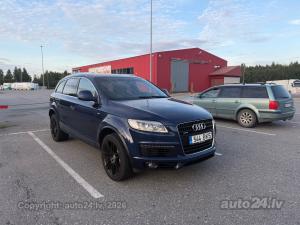 Blue Audi Q7 2009 in Tallinn, with an engine capacity of 3.00 L and mileage of 329 thousand km for 6900 €, photo  on AUTOMOTO.COM.LV