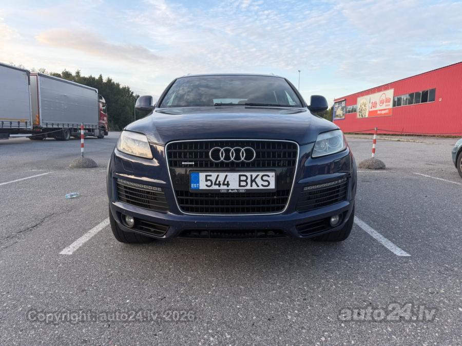 Blue Audi Q7 2009 in Tallinn, with an engine capacity of 3.00 L and mileage of 329 thousand km for 6900 €, photo 4 on AUTOMOTO.COM.LV