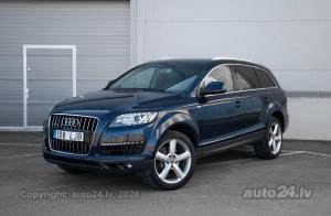 Blue Audi Q7 2010 in Tartu, with an engine capacity of 3.00 L and mileage of 304 thousand km for 9990 €, photo  on AUTOMOTO.COM.LV