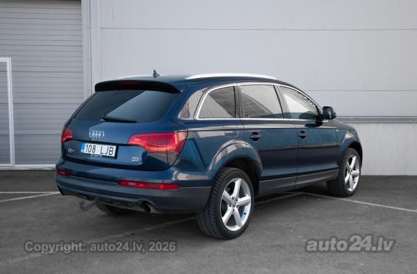 Blue Audi Q7 2010 in Tartu, with an engine capacity of 3.00 L and mileage of 304 thousand km for 9990 €, photo 4 on AUTOMOTO.COM.LV