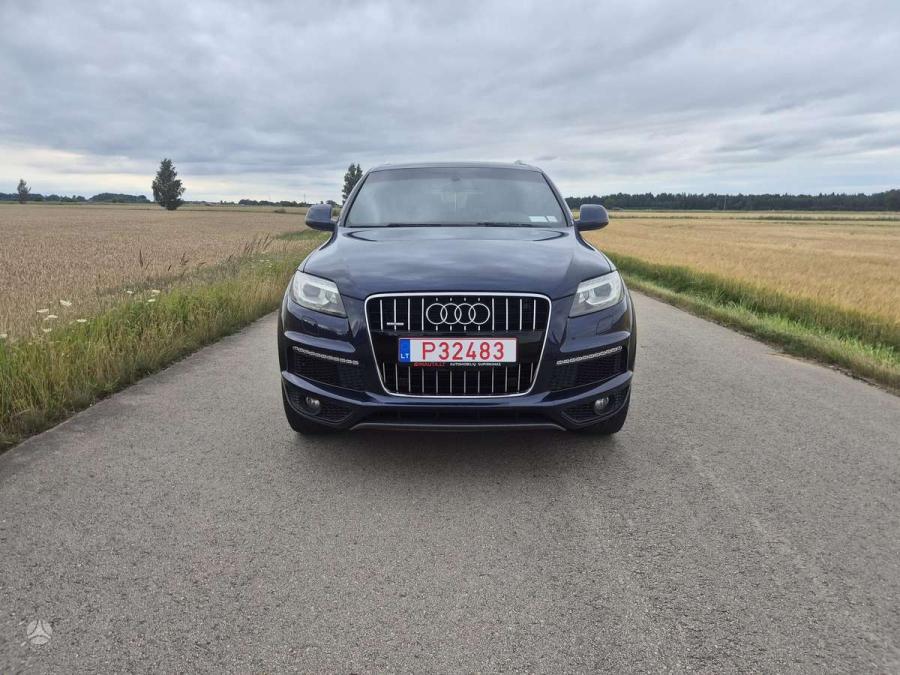 Zils Audi Q7 2011 Šauļi, ar dzinēja tilpumu 3.00 L un nobraukumu 252 tūkst. km par 6200 €, foto 3 vietnē AUTOMOTO.COM.LV