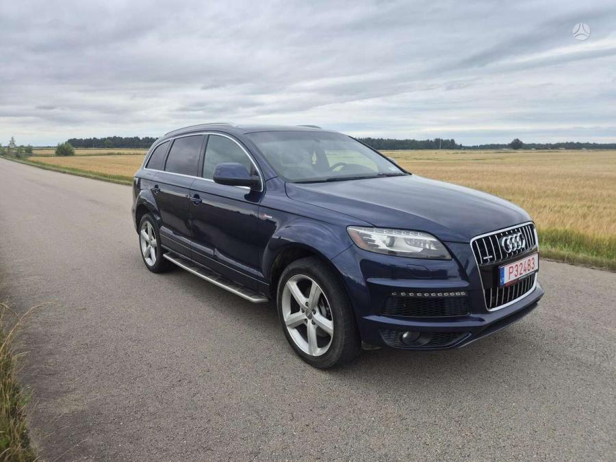Zils Audi Q7 2011 Šauļi, ar dzinēja tilpumu 3.00 L un nobraukumu 252 tūkst. km par 6200 €, foto 4 vietnē AUTOMOTO.COM.LV
