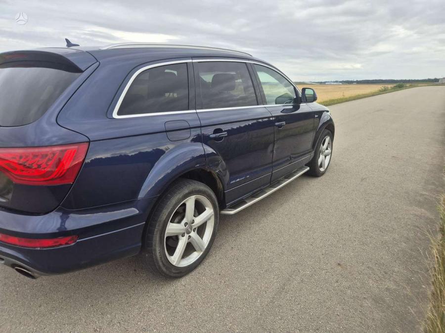 Zils Audi Q7 2011 Šauļi, ar dzinēja tilpumu 3.00 L un nobraukumu 252 tūkst. km par 6200 €, foto 5 vietnē AUTOMOTO.COM.LV