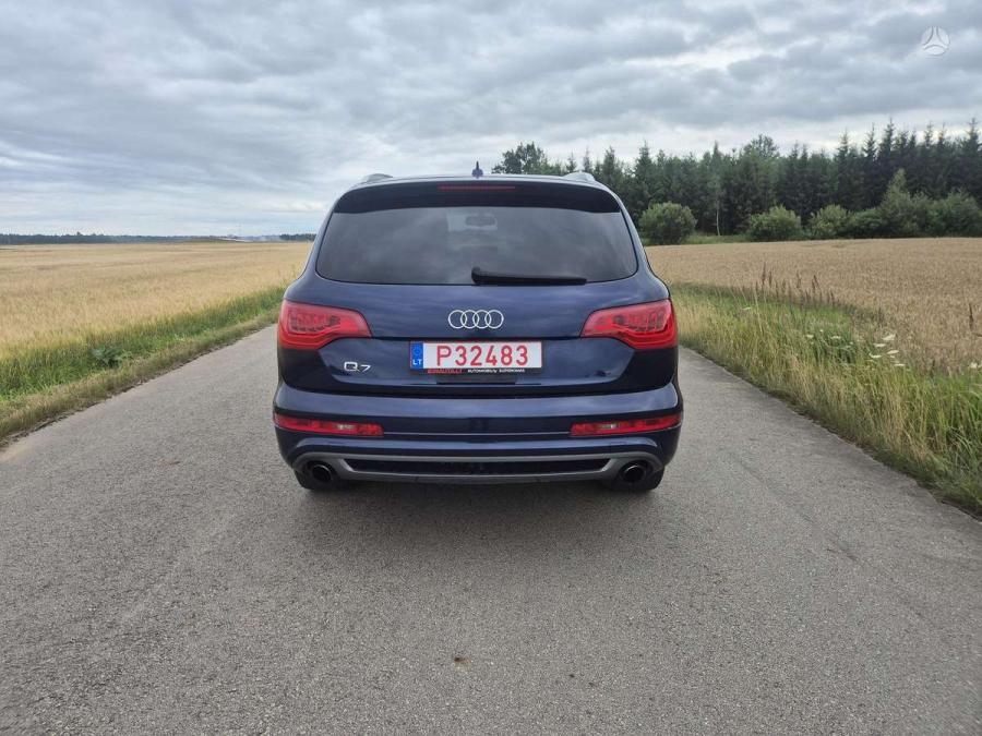 Zils Audi Q7 2011 Šauļi, ar dzinēja tilpumu 3.00 L un nobraukumu 252 tūkst. km par 6200 €, foto 8 vietnē AUTOMOTO.COM.LV