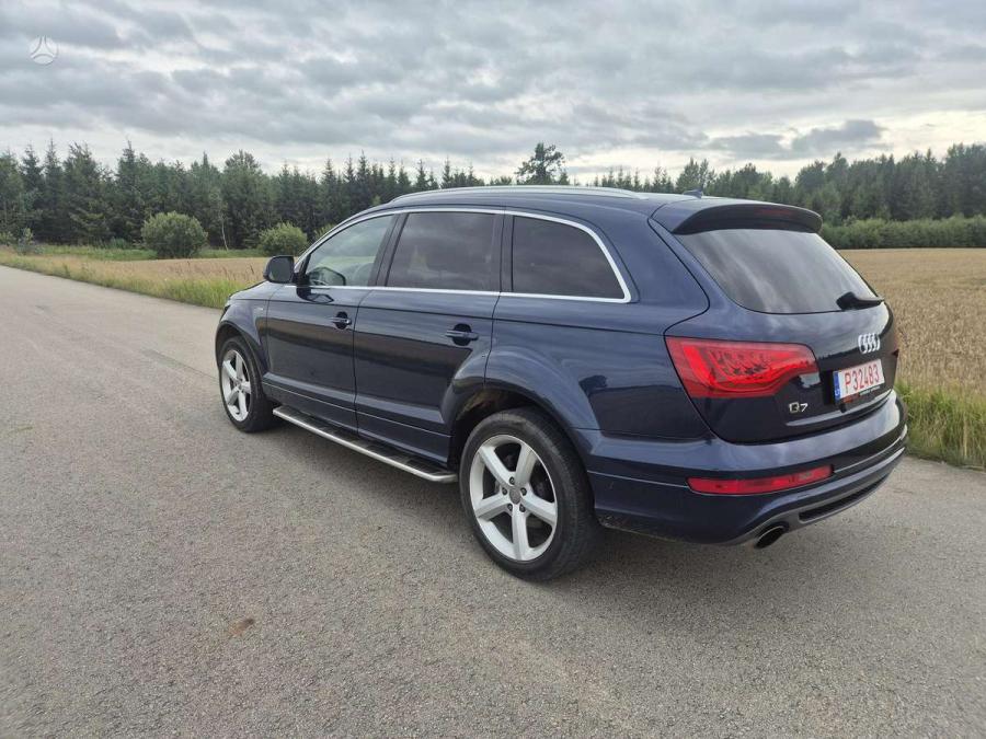 Zils Audi Q7 2011 Šauļi, ar dzinēja tilpumu 3.00 L un nobraukumu 252 tūkst. km par 6200 €, foto 9 vietnē AUTOMOTO.COM.LV