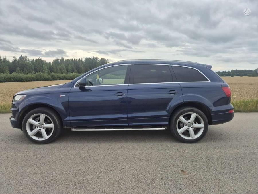 Zils Audi Q7 2011 Šauļi, ar dzinēja tilpumu 3.00 L un nobraukumu 252 tūkst. km par 6200 €, foto 10 vietnē AUTOMOTO.COM.LV