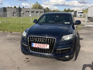 Синий Ауди Ку 7 2011 в Шяуляй, объемом двигателя 3.00 л и пробегом 251 тыс. км за 8800 €, фото 4 на AUTOMOTO.COM.LV