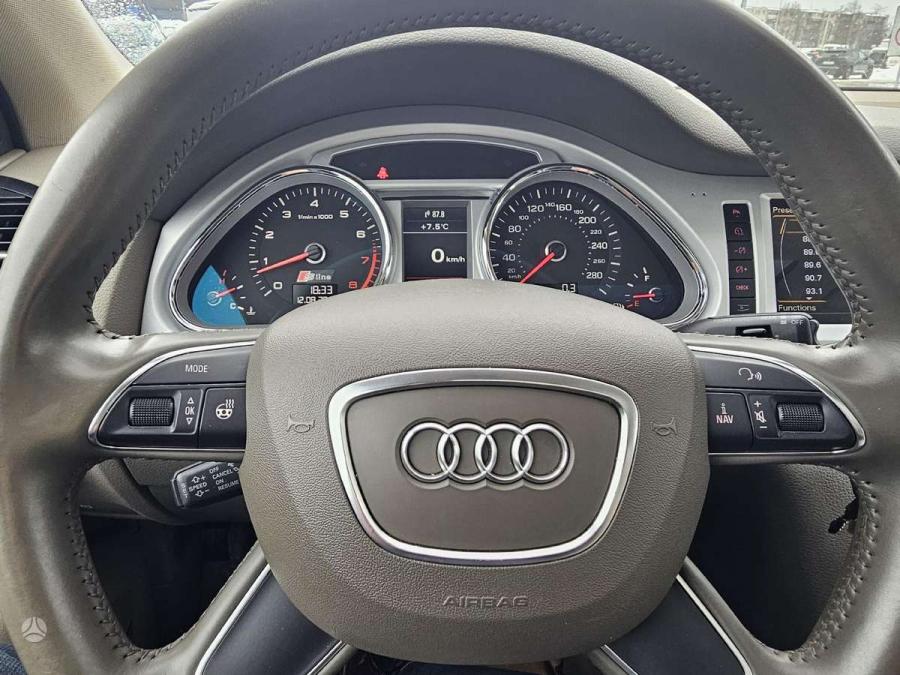 Zils Audi Q7 2012 Viļņa, ar dzinēja tilpumu 3.00 L un nobraukumu 186 tūkst. km par 9900 €, foto 26 vietnē AUTOMOTO.COM.LV