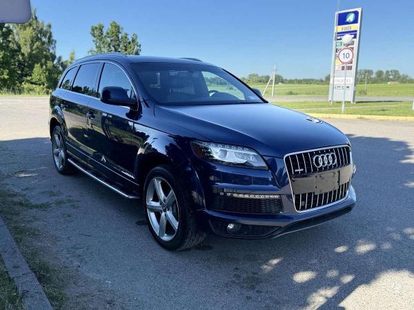 Zils Audi Q7 2012 Šauļi, ar dzinēja tilpumu 3.00 L un nobraukumu 156 tūkst. km par 6900 €, foto 6 vietnē AUTOMOTO.COM.LV