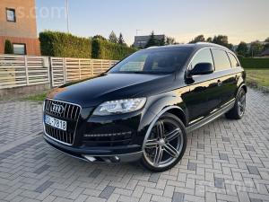 Zils Audi Q7 2012 Rīga, ar dzinēja tilpumu 3.00 L un nobraukumu 228 tūkst. km par 14950 €, foto  vietnē AUTOMOTO.COM.LV