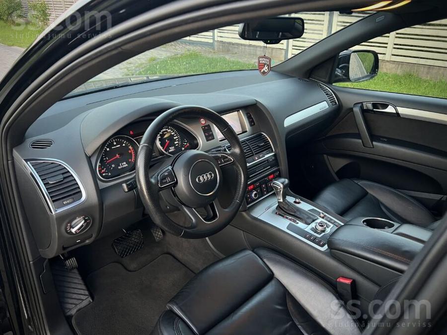 Zils Audi Q7 2012 Rīga, ar dzinēja tilpumu 3.00 L un nobraukumu 228 tūkst. km par 14950 €, foto 12 vietnē AUTOMOTO.COM.LV