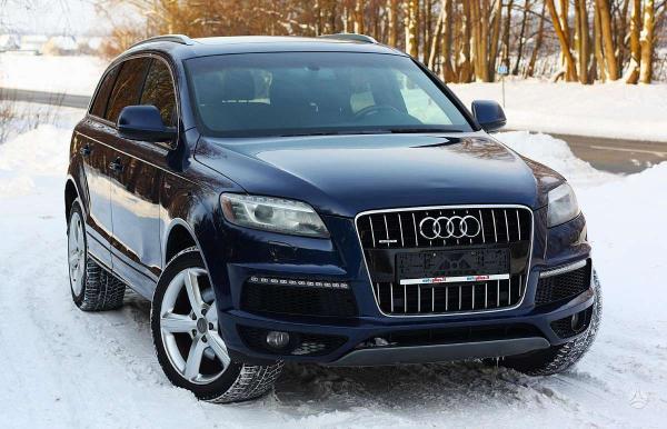 Zils Audi Q7 2013 Kretinga, ar dzinēja tilpumu 3.00 L un nobraukumu 249 tūkst. km par 8199 €, foto 1 vietnē AUTOMOTO.COM.LV