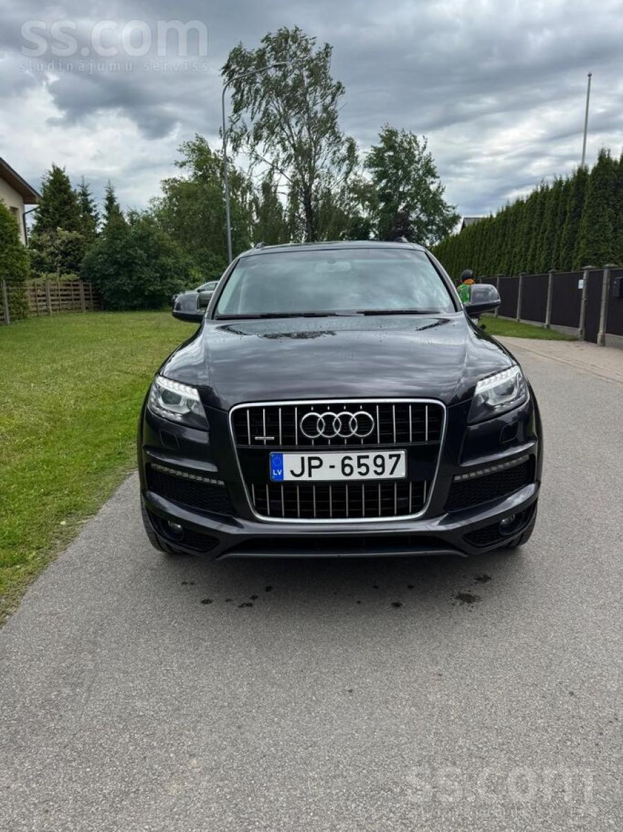 Zils Audi Q7 2014 Rīga, ar dzinēja tilpumu 3.00 L un nobraukumu 258 tūkst. km par 12200 €, foto 3 vietnē AUTOMOTO.COM.LV