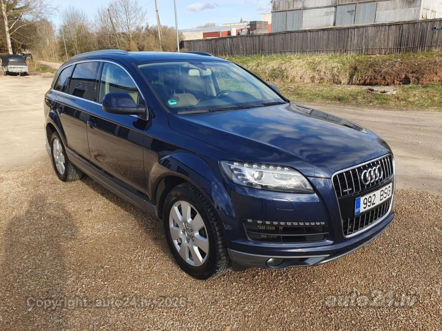 Blue Audi Q7 2015 in Tallinn, with an engine capacity of 3.00 L and mileage of 208 thousand km for 11990 €, photo 5 on AUTOMOTO.COM.LV