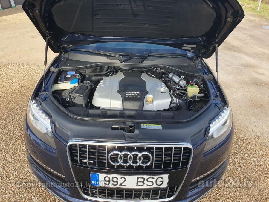 Blue Audi Q7 2015 in Tallinn, with an engine capacity of 3.00 L and mileage of 208 thousand km for 11990 €, photo 12 on AUTOMOTO.COM.LV