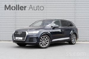 Blue Audi Q7 2015 in Riga, with an engine capacity of 3.00 L and mileage of 259 thousand km for 26700 €, photo  on AUTOMOTO.COM.LV