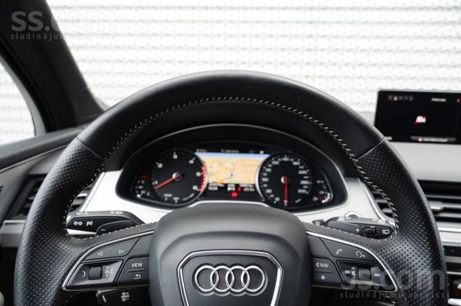 Blue Audi Q7 2015 in Riga, with an engine capacity of 3.00 L and mileage of 259 thousand km for 26700 €, photo 18 on AUTOMOTO.COM.LV