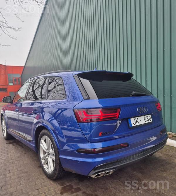 Zils Audi Q7 2016 Rīga, ar dzinēja tilpumu 4.00 L un nobraukumu 329 tūkst. km par 30500 €, foto 3 vietnē AUTOMOTO.COM.LV