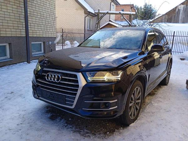 Zils Audi Q7 2016 Kauņa, ar dzinēja tilpumu 2.97 L un nobraukumu 263 tūkst. km par 9800 €, foto 1 vietnē AUTOMOTO.COM.LV