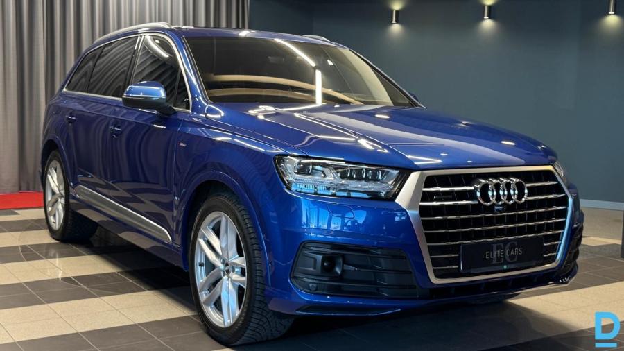 Zils Audi Q7 2016 Mārupe, ar dzinēja tilpumu 3.00 L un nobraukumu 143 tūkst. km par 31990 €, foto 3 vietnē AUTOMOTO.COM.LV
