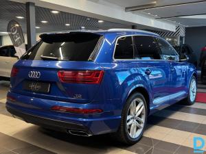 Zils Audi Q7 2016 Mārupe, ar dzinēja tilpumu 3.00 L un nobraukumu 143 tūkst. km par 31990 €, foto 5 vietnē AUTOMOTO.COM.LV