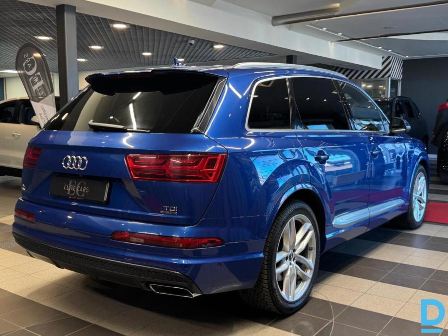 Zils Audi Q7 2016 Mārupe, ar dzinēja tilpumu 3.00 L un nobraukumu 143 tūkst. km par 31990 €, foto 5 vietnē AUTOMOTO.COM.LV