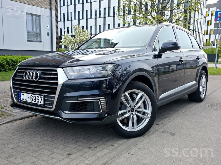 Zils Audi Q7 2016 Rīga, ar dzinēja tilpumu 3.00 L un nobraukumu 211 tūkst. km par 24900 €, foto 1 vietnē AUTOMOTO.COM.LV