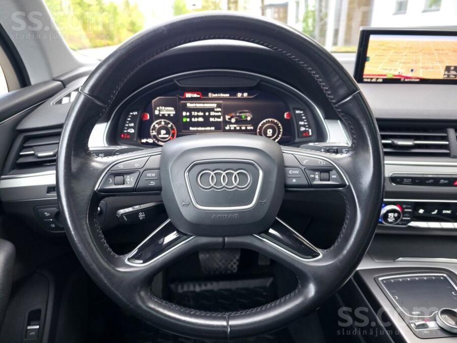 Zils Audi Q7 2016 Rīga, ar dzinēja tilpumu 3.00 L un nobraukumu 211 tūkst. km par 24900 €, foto 16 vietnē AUTOMOTO.COM.LV