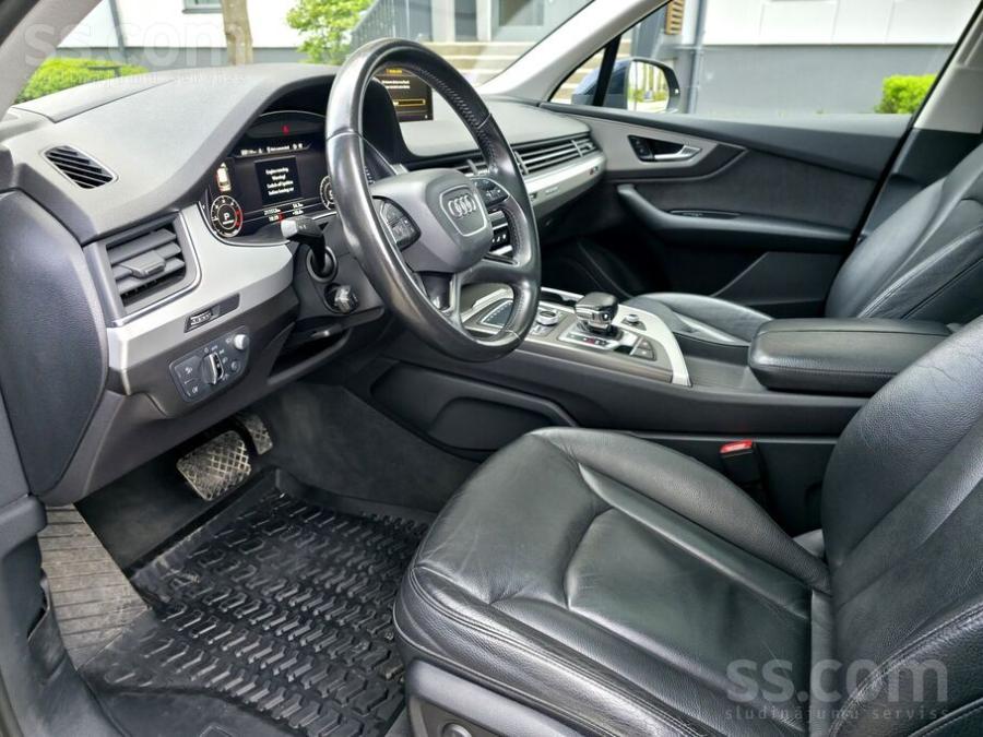 Zils Audi Q7 2016 Rīga, ar dzinēja tilpumu 3.00 L un nobraukumu 211 tūkst. km par 24900 €, foto 18 vietnē AUTOMOTO.COM.LV