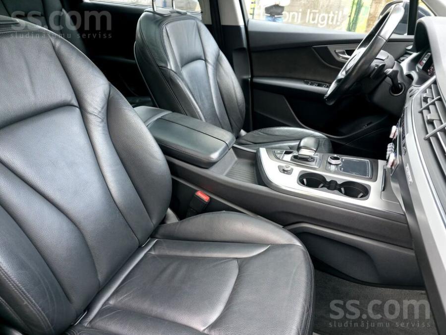Zils Audi Q7 2016 Rīga, ar dzinēja tilpumu 3.00 L un nobraukumu 211 tūkst. km par 24900 €, foto 24 vietnē AUTOMOTO.COM.LV