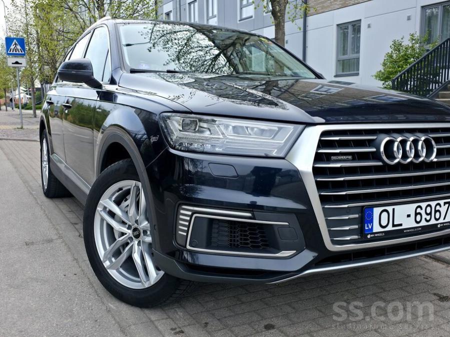Zils Audi Q7 2016 Rīga, ar dzinēja tilpumu 3.00 L un nobraukumu 211 tūkst. km par 24900 €, foto 26 vietnē AUTOMOTO.COM.LV