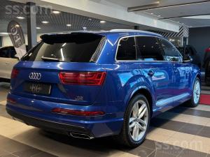 Zils Audi Q7 2016 Rīga, ar dzinēja tilpumu 3.00 L un nobraukumu 143 tūkst. km par 30990 €, foto 3 vietnē AUTOMOTO.COM.LV