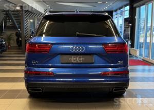 Zils Audi Q7 2016 Rīga, ar dzinēja tilpumu 3.00 L un nobraukumu 143 tūkst. km par 30990 €, foto 5 vietnē AUTOMOTO.COM.LV