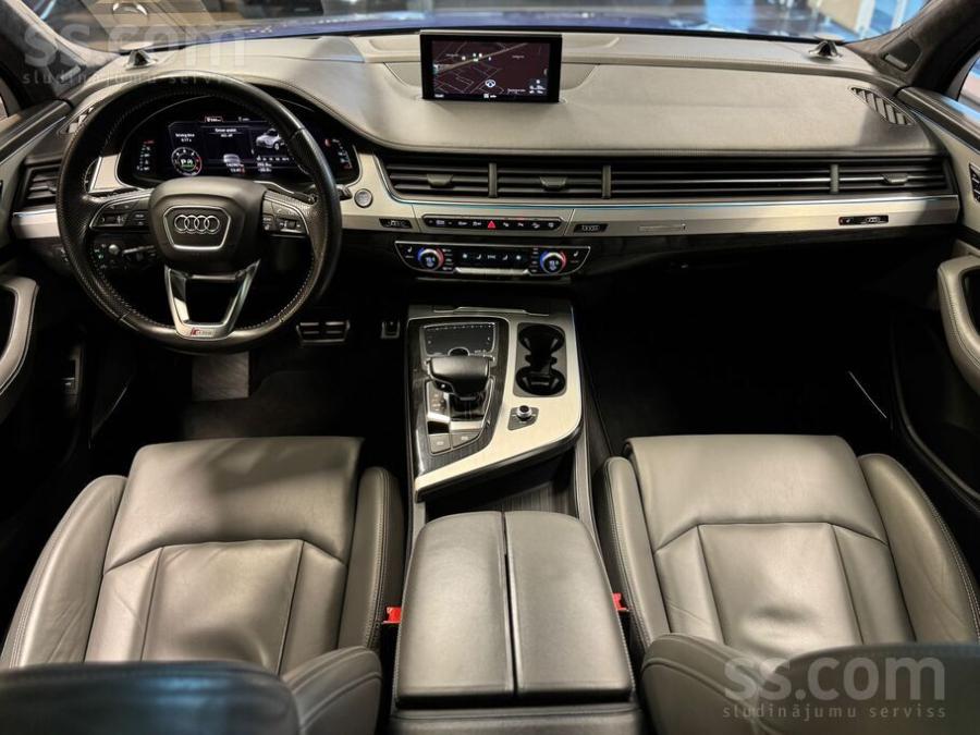 Zils Audi Q7 2016 Rīga, ar dzinēja tilpumu 3.00 L un nobraukumu 143 tūkst. km par 30990 €, foto 10 vietnē AUTOMOTO.COM.LV
